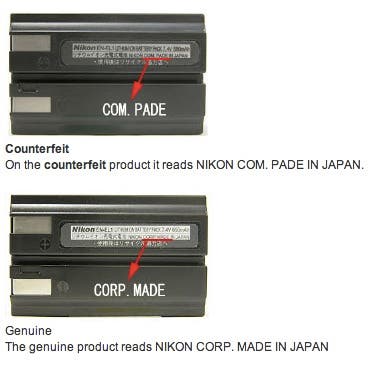 Nikon Warns About The Dangers of Counterfeit Batteries | Popular ...