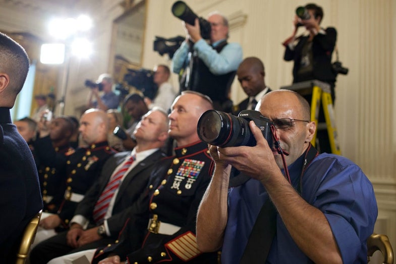 Joao Silva Returns To Work To Photograph Medal Of Honor Recipient