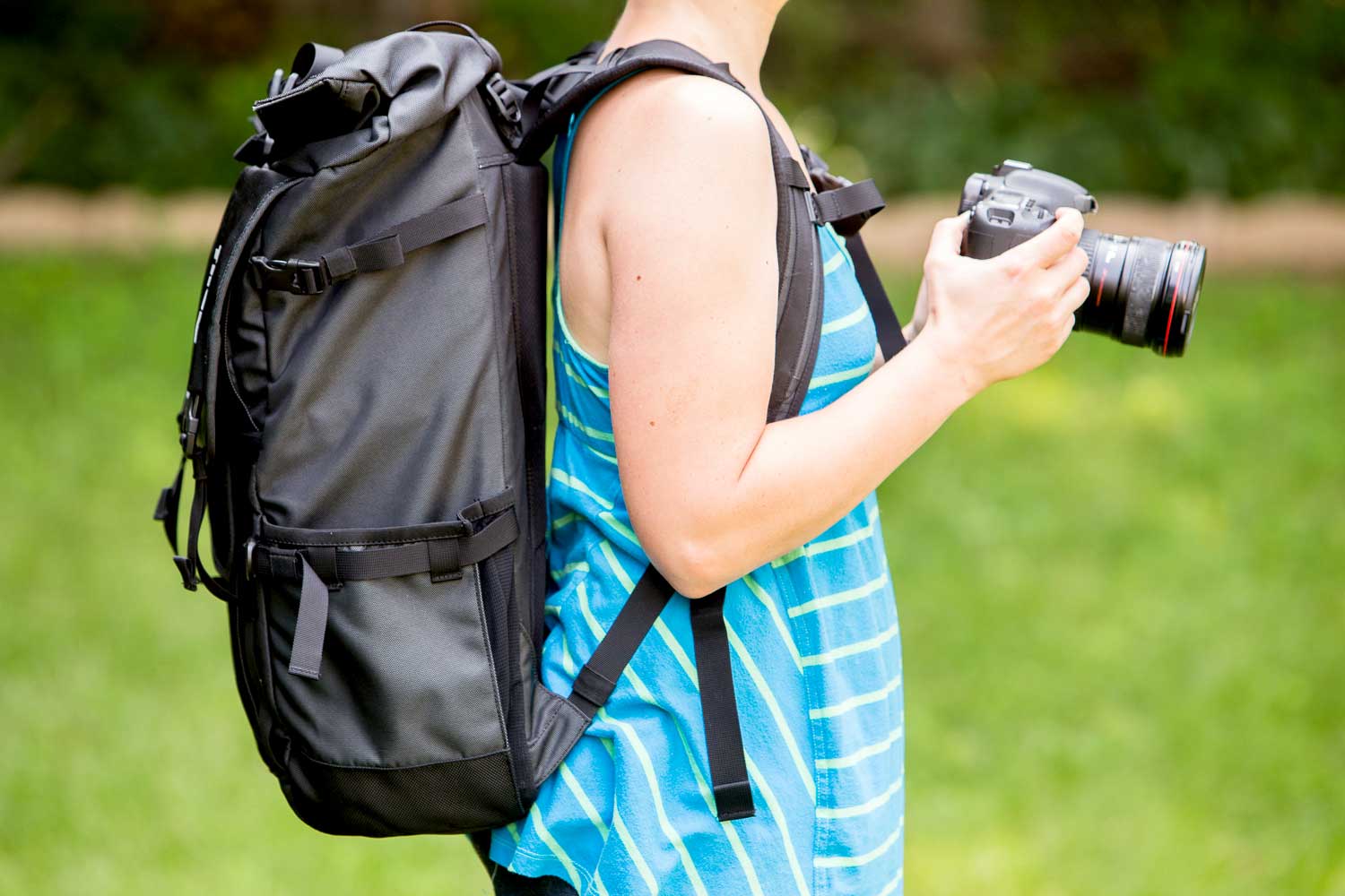 Camera Bag Review: Thule Covert Roll-Top Backpack | Popular Photography