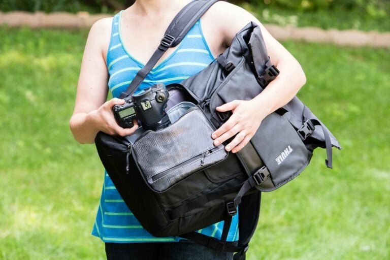 Camera Bag Review: Thule Covert Roll-Top Backpack | Popular Photography
