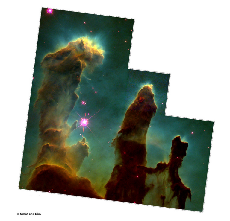 NASA Releases “Pillars of Creation” Image Captured by the Hubble