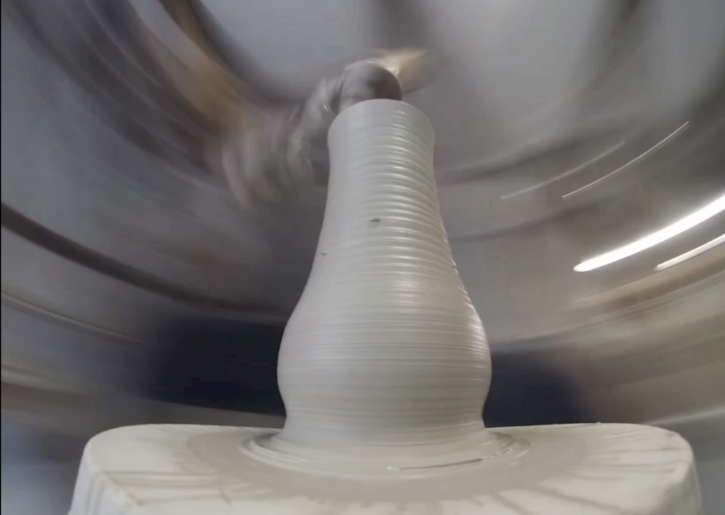 This Is What Happens When You Mount an Action Camera to a Pottery Wheel