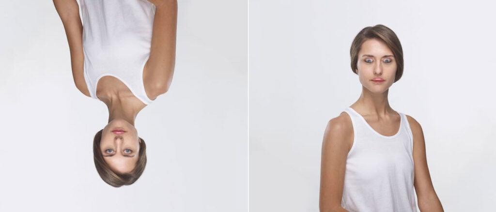 These Upside Down Portraits Demonstrate The Bizarre Thatcher Effect