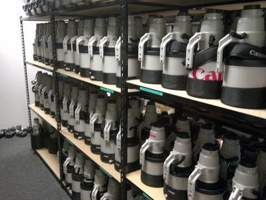 Inside Look: Canon's Gear Room at the London 2012 Olympics