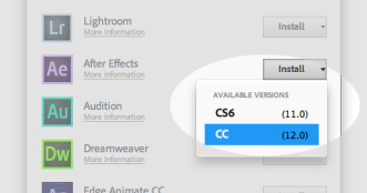 New Adobe Creative Cloud Feature Lets You Install Old Versions