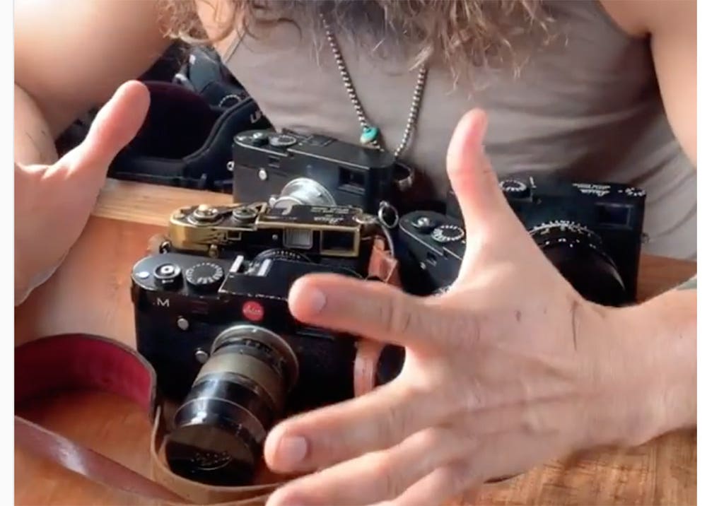 Jason Momoa’s camera collection is probably more impressive than yours