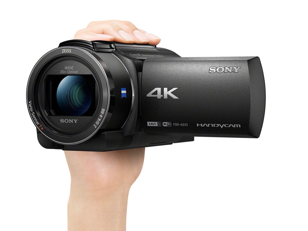 Sony releases new 4K Handycam with image stabilization | Popular ...