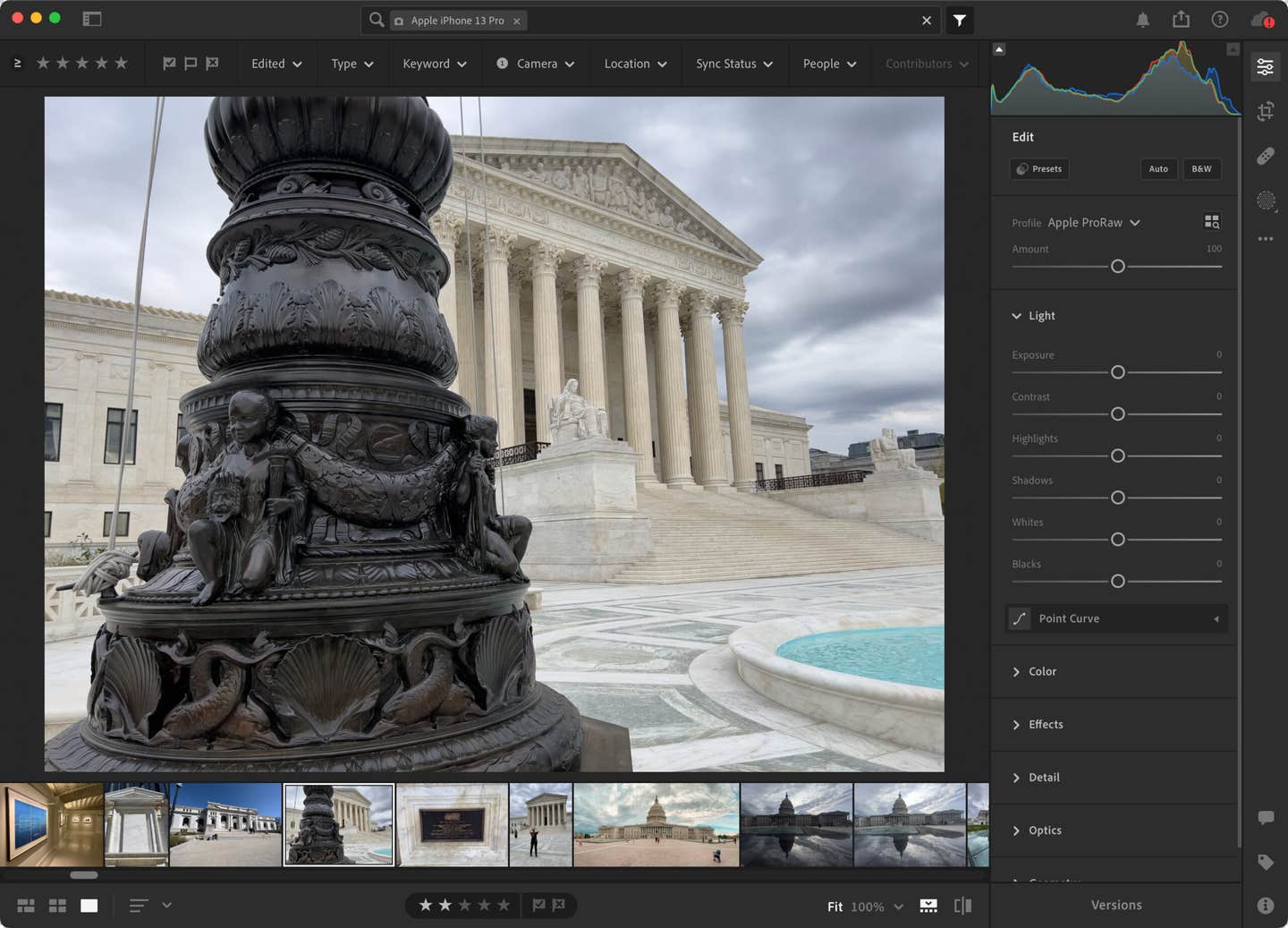 Testing the advantages of Apple's ProRAW format | Popular Photography