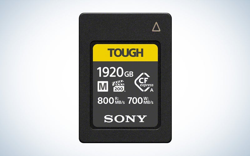 Sony's 2TB CFexpress memory card costs as much as some cameras ...